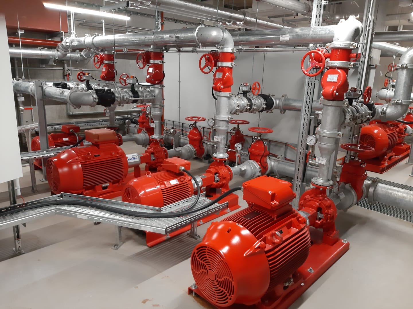 Anlagenbau – PuP Sprinkleranlagen